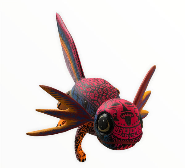 Ajolote decorado rosa – OrigenMéxico